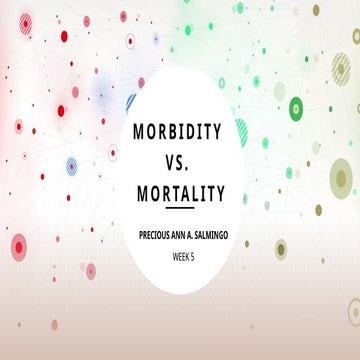 MORBIDITY-vs-MORALITY.pptx. grade 8 MAPEH MELCS BASE | PPTX