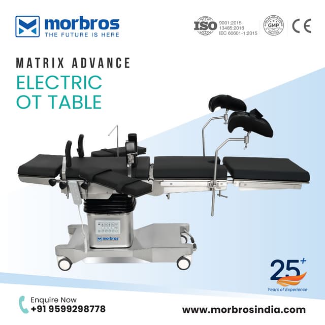 Electric Operation Theatre Table Matrix Advance | PDF Electric Operation Theatre Table Matrix Advance | PDF
