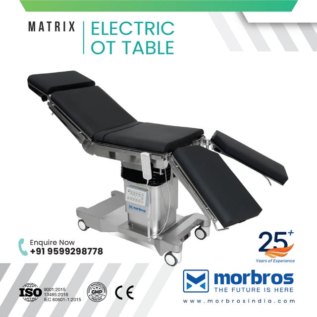 Electric Operation Theatre Tables Matrix | PDF