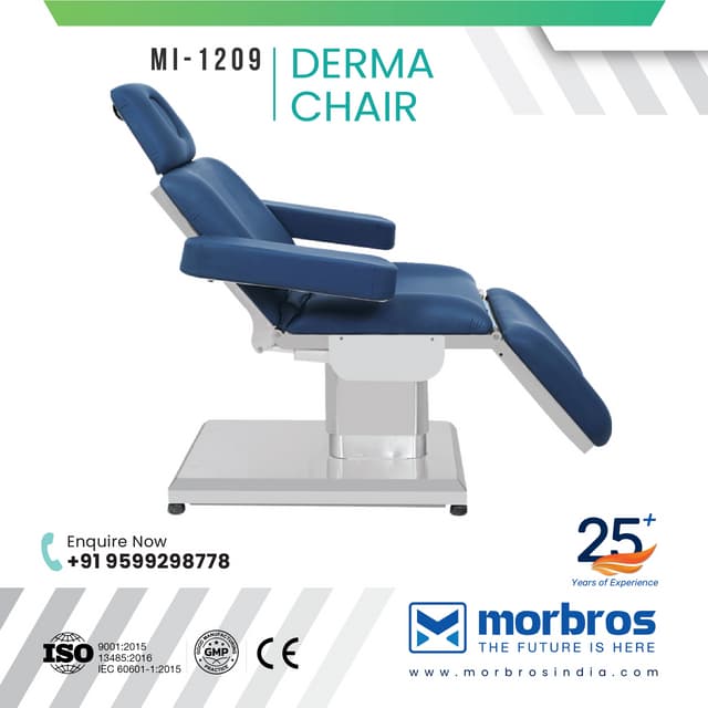 Derma Chair for Dermatology, Cosmetology & Laser Surgery MI-1209 | PDF