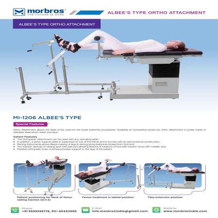 Albee's Type Ortho Attachment MI-1206 Albee's Type | PDF