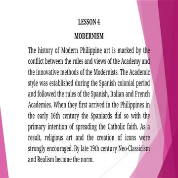 History of Arts- Mordernism (lesson 4).pptx