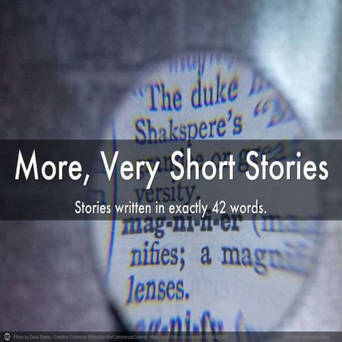 More very-short-stories | PPT