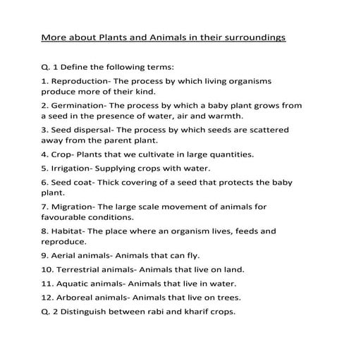 Lesson 3.3 How do plants and animals need each other? | PPT