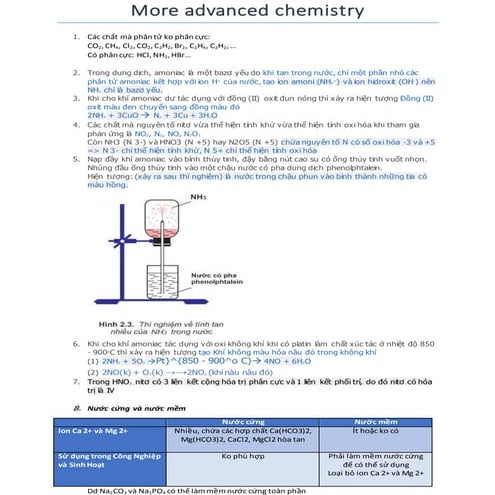 More advanced chemistry | PDF