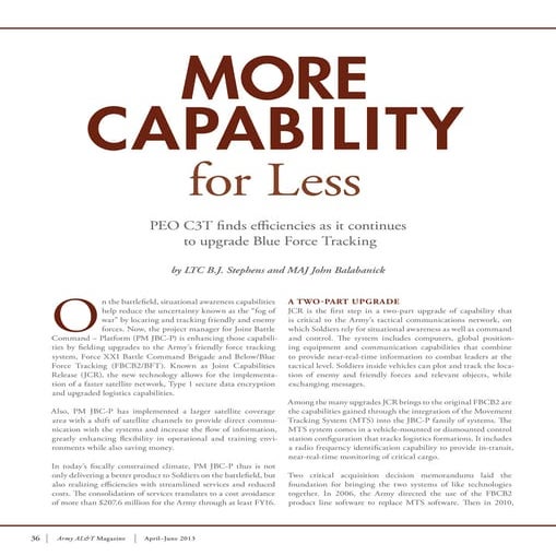 Beyond the Horizon: Defining Army Core Competencies for the 21st ...