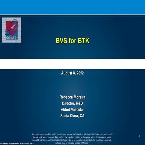 BVS for BTK | PDF