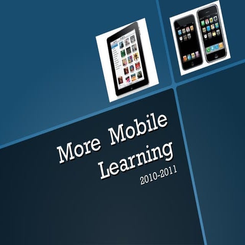 More Mobile Learning | PPT
