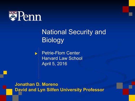 Neurosecurity - from terror to sustainable future | PPT