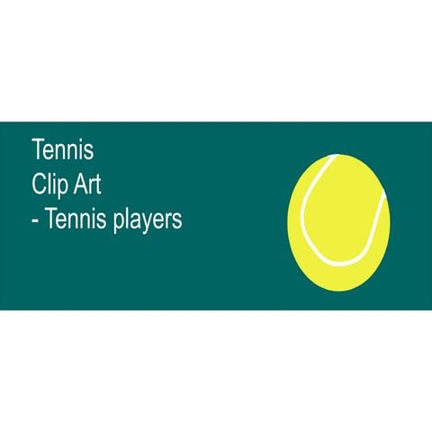 tennis clip_art | PPT | Tennis | Sports