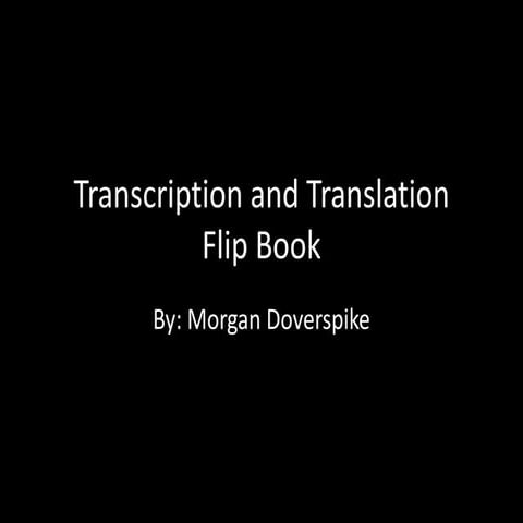Morgan doverspike flip book powerpoint | PPT