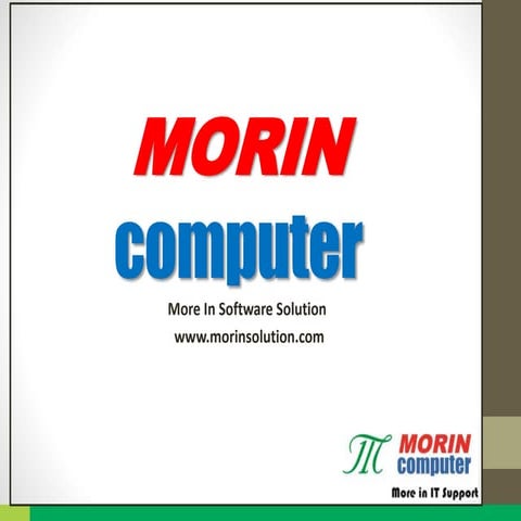 Morin Solution | PPTX