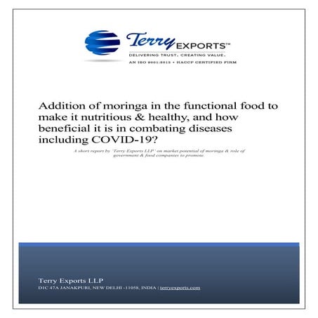 Moringa research paper | PDF | Herbs and Supplements | Alternative Medicine