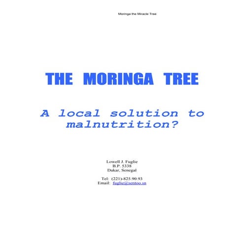 Moringa the miracle_tree | PDF