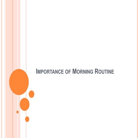 Morning routine | PPT