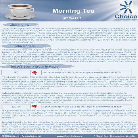 Morning tea 06 05-2016 | PDF