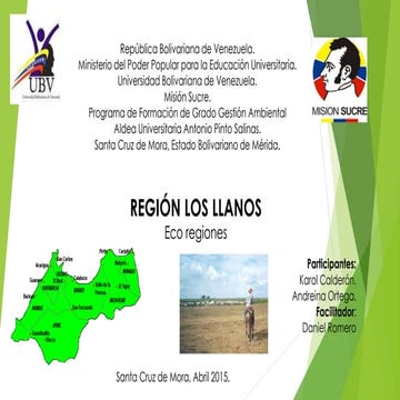 Region Los Llanos | PPTX