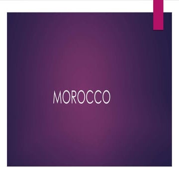 Culture of Morocco | PDF