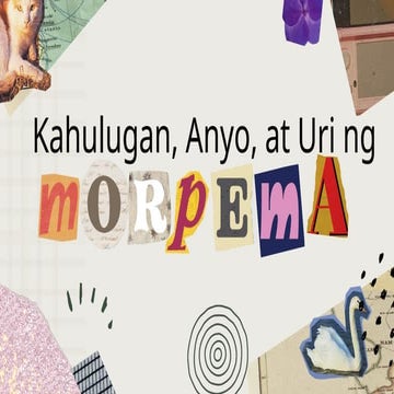 Morpolohiya | PPT
