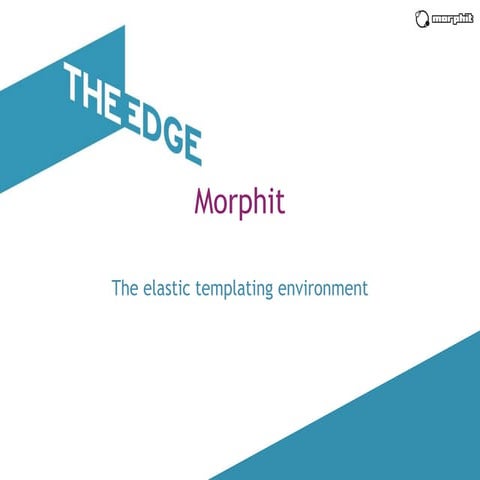 Morphit introduction | PPT