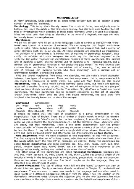 Markedness: Marked and Unmarked forms | PDF