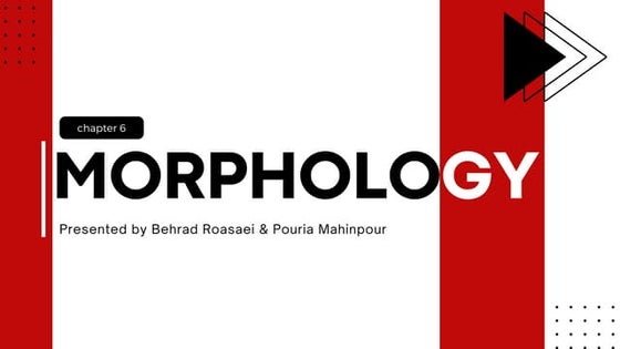 Pearson International AS Morphology.pptx