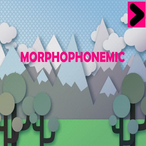 12 morphophonemics | PDF