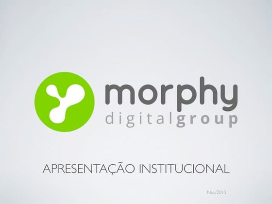Morphy Digital Group presentations