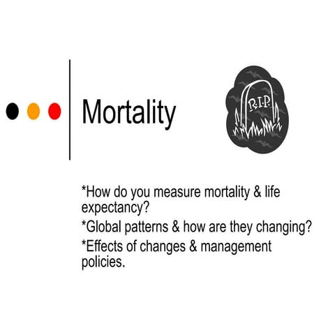 Mortality | PPT