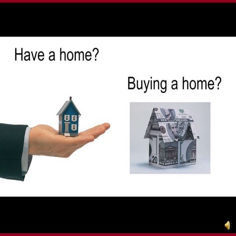 Mortgage Analysis | PPT