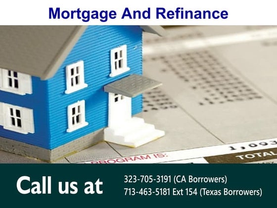 Mortagage refinance | PPT