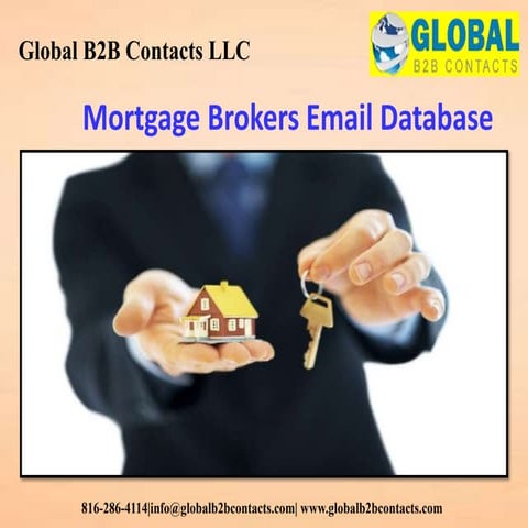 Mortgage brokers email database | PPT