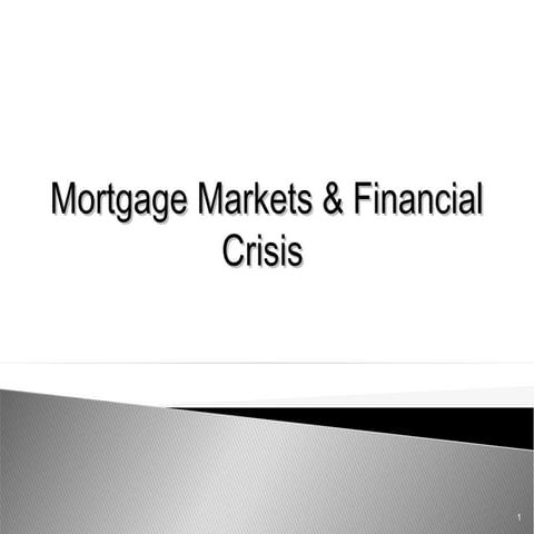 US Mortgage - Learn Complete Life Cycle of Mortgage Production | PDF
