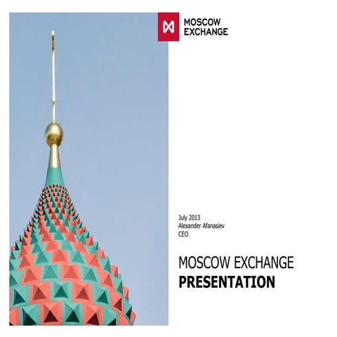 Moscow exchange | PDF | Stocks and Bonds | Personal Investing