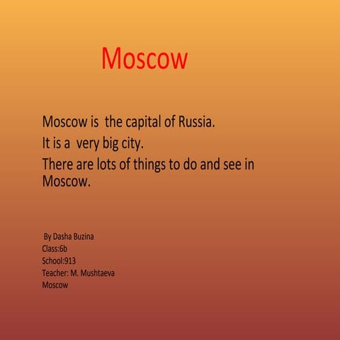 Moscow | PPT