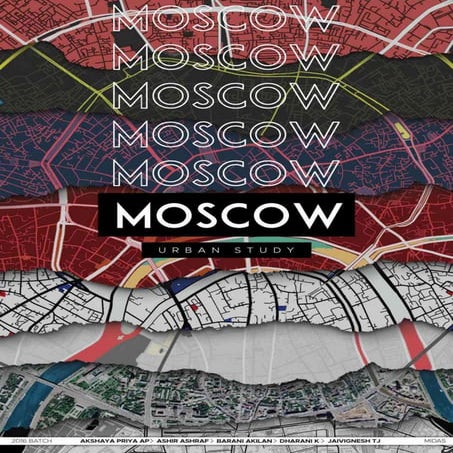 Moscow - Urban Study 2020 _ done by MIDAS students | PDF