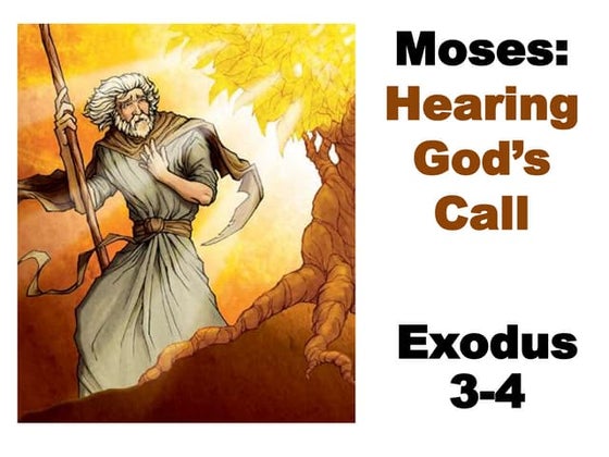 Moses and the burning bush | PPT