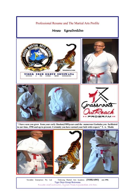 Karate Boot Camp Proposal 2018 | PDF