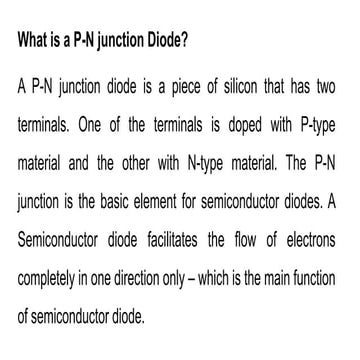 PN Junction, IV characteristics,FET,MOSFET and solar cell | PPTX