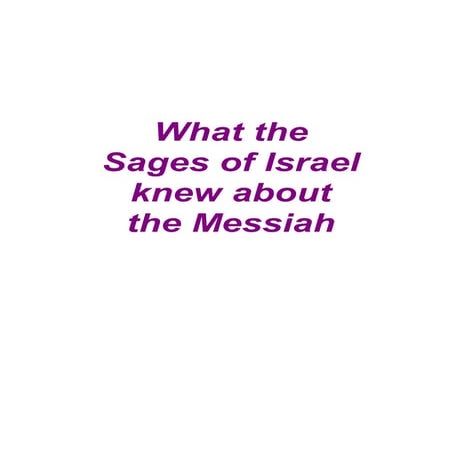 Moshiach | PDF