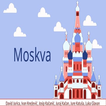 Moskva glavni grad ruske federacijeeeeee | PPTX