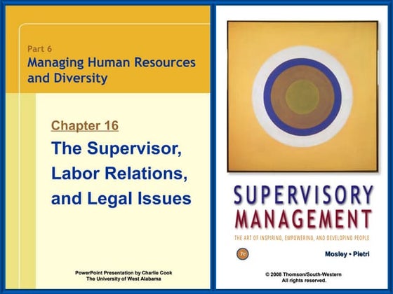 Labor Relations Training | PPT | Human Resources | Business