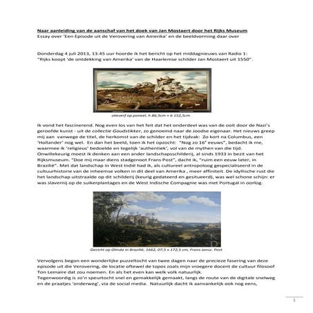Mostaert revisited (again) | PDF