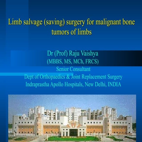 Most classifications of bone tumors are based on the dominant tissue in ...