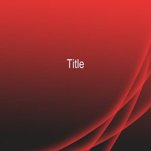 Most Commented Modern Red Powerpoint Template Design | PPT