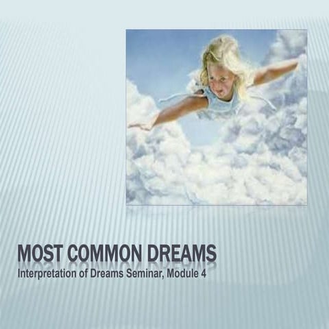 Most common dreams | PPTX