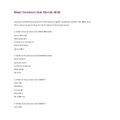 Most Common Gre Words 2022 | PDF