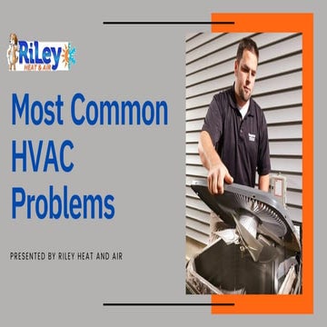 Most common hvac problems | PDF