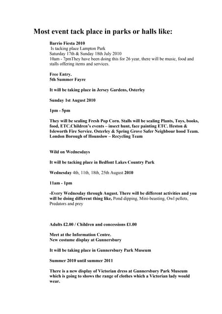 30046 Grahame Park Summer Activities Leaflet v2 | PDF | Birds | Pets