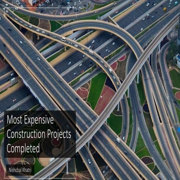 Most expensive construction projects | PPT